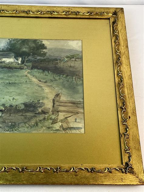 Lot Frank T Hutchens American 1869 1937 Conway Wales Farmhouse