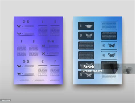전단지 커버 인포 그래픽 프레 젠 테이 션 추상적인 기하학적 배경 A 4에서 레이아웃 설정 기술 브로셔 전단지 디자인 통계 서식 파일 벡터 그림자 가리기에 대한 스톡 벡터