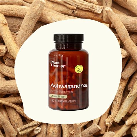 Ashwagandha Herbal Supplement 120 Capsules Plant Therapy Australia