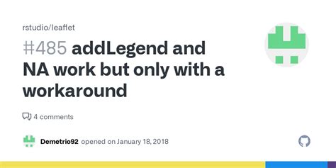 AddLegend And NA Work But Only With A Workaround Issue 485 Rstudio