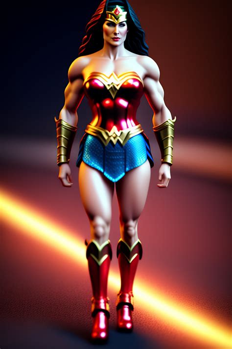 Lexica Full Body 3d Render Of Wonder Woman