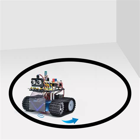 Keyestudio Mini Caterpillar Tank Robot V For Arduino Kit Robot Car DIY Programmable STEM Toys