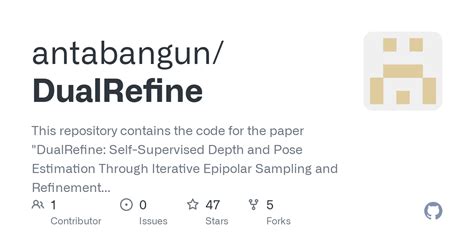 GitHub Antabangun DualRefine This Repository Contains The Code For The Paper DualRefine