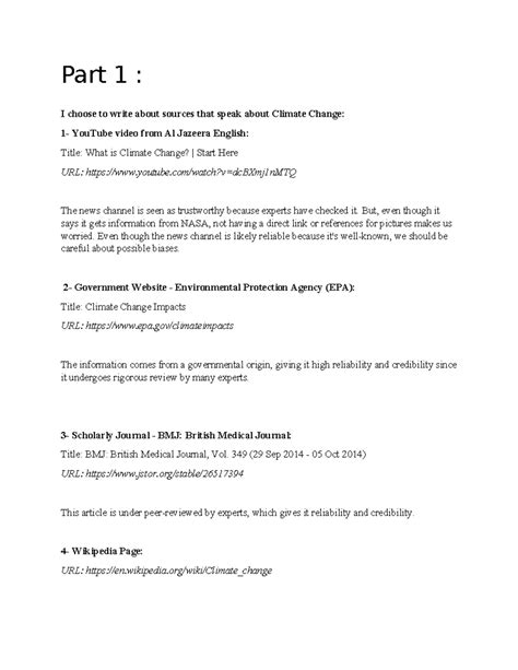 Assignment Activity Unit 1 Part 1 I Choose To Write About Sources