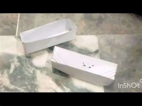 Make Easy Pencil Box Using A Sheet Easy Craft YouTube