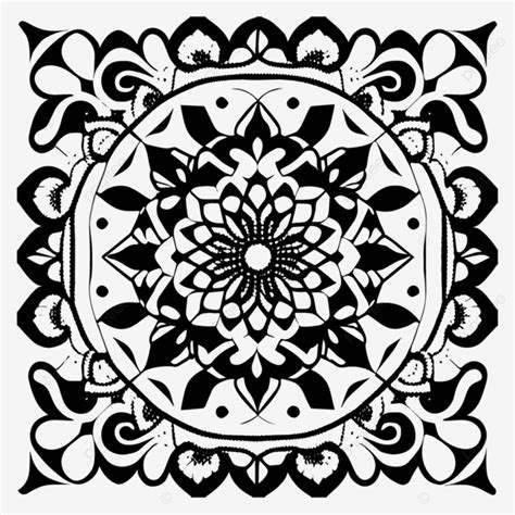 꽃 만다라 패턴을 사용하여 멋진 디자인을 만드는 방법 벡터 꽃 만다라를 사용하는 방법 만들 패턴 멋진 디자인 Png