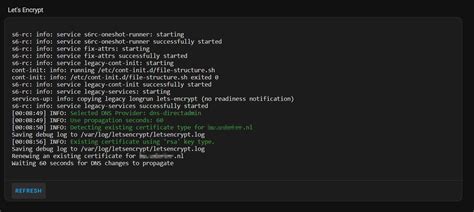 Lets Encrypt Directadmin Dns Challenge Fails Home Assistant Community