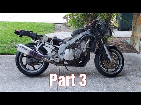 Full 1995 Honda CBR 600F3 Restoration Part 3 - YouTube