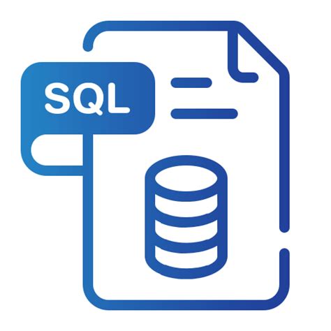 Sql Generic Gradient Fill Icon