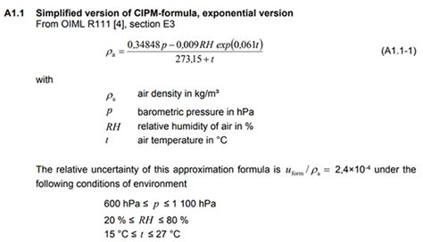 Air Density Calculator Factory Sale