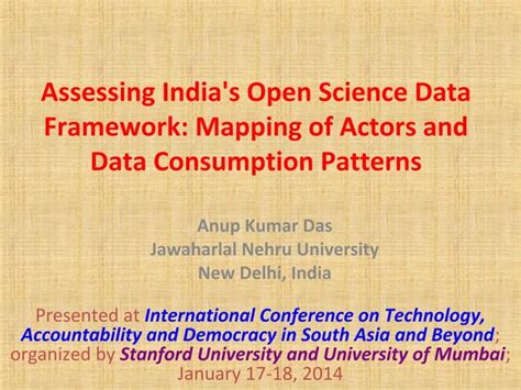 Assessing Indias Open Science Data Framework Ppt Assessing Indias Open Science Data Framework Ppt