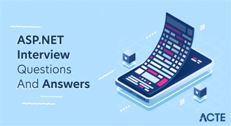 LATEST ASP NET Interview Questions Answers Freshers Updated