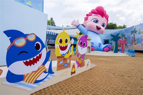 어린이들 모두 모여라 에버랜드 아기상어∙베베핀 등 핑크퐁 콜라보 테마존 4일 오픈 삼성물산 뉴스룸