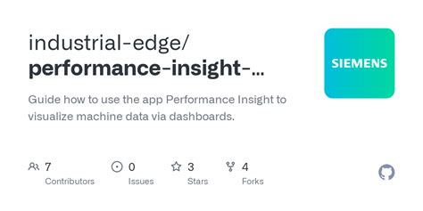 github industrial edge performance insight getting started guide how
