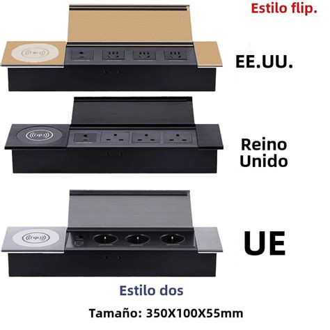 Manleike Hidden Socket For Office And Conference Table With Wireless