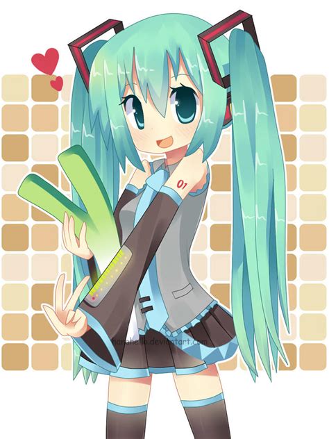 Hatsune Miku 2 By Hanahello On Deviantart