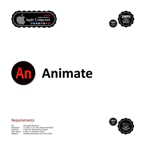 Adobe Animate Apple Computers