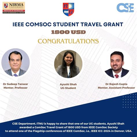 Computer Science And Engineering Department Institute Of Technology Nirma University Is Happy