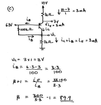 BJT Circuit Problem Find Vc Quickly