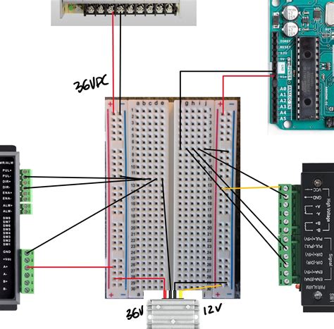 Stepper Motor Driver Wiring Help R Breadboard