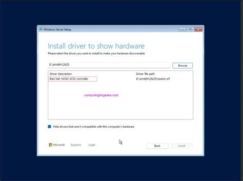 How To Install Windows Server 2025 On KVM Hypervisor ComputingForGeeks