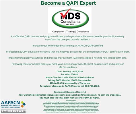 Mds Consultants On Linkedin Qapi Healthcareexcellence Mdsconsultants Professionaldevelopment