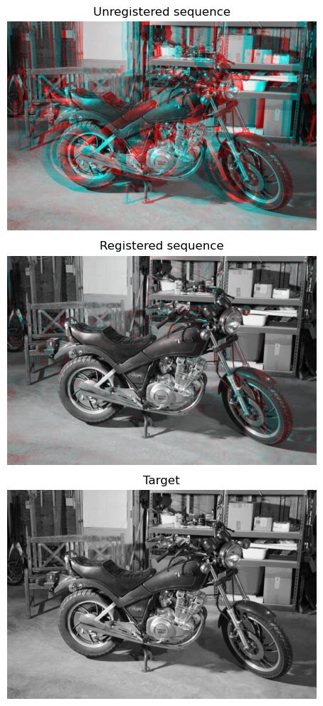 Image Registration Using Optical Flow