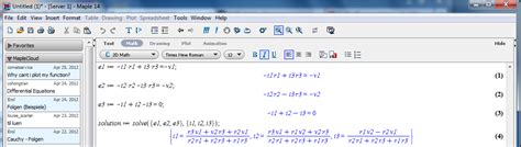 Maple Kirchhoffs Tutorial