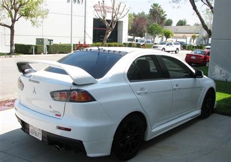 Apr Performance Carbon Fiber Vortex Generators For Cz4a Mitsubishi Lancer Evolution X