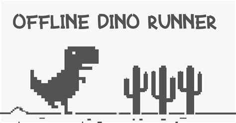 Offline Dinosaur Google Chrome Dinosaur Game Dinosaur Games Play