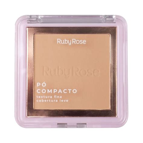Ruby Rose Facial Compact Powder Bejou Cosmetics