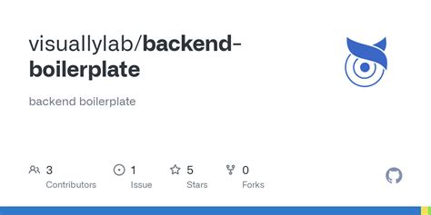 Github Visuallylab Backend Boilerplate Backend Boilerplate