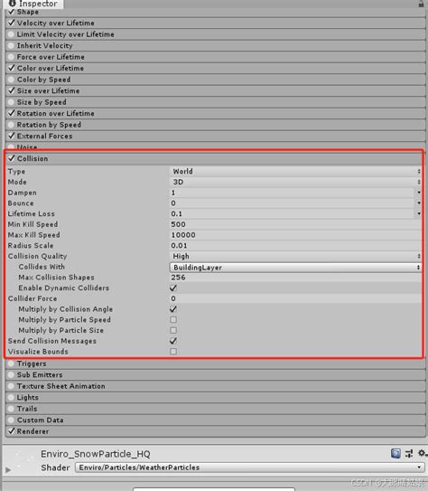 Unity3d雨雪等粒子特效不穿透房屋效果实现(粒子不穿透模型)unity房子怎么不被穿透 Csdn博客 Unity3d雨雪等粒子特效不穿透房屋效果实现(粒子不穿透模型)unity房子怎么不被穿透 Csdn博客