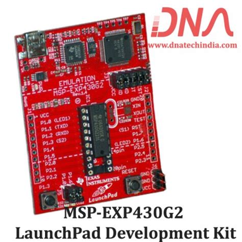 buy online msp exp430g2 launchpad development kit in india from dna