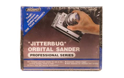 This Jitterbug Orbital Sander Is A Compact Palm Grip Sander Designed