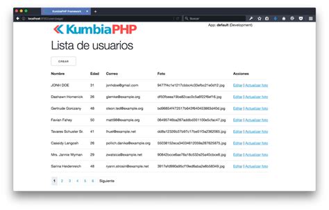 Paginación En Php Fácil Y Rápida Kumbiaphp Framework Php