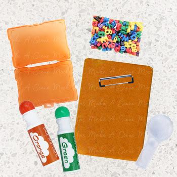 Dot Marker Reading Station Mockup Kit With Moveable Elements TPT