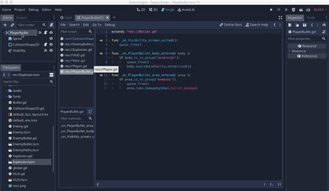 Text Editor Clicking On Script Of A Node Should Also Select That Node