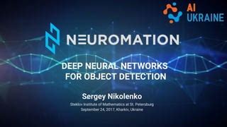 Deep Neural Networks Presentation PPT