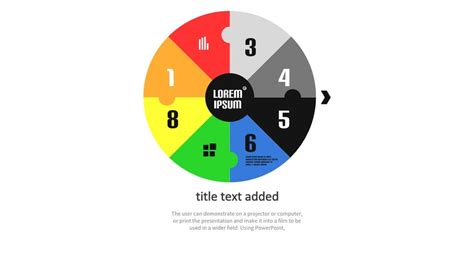 Multicolored Circle With Numbers Google Slide Theme And Powerpoint Template Slidedocs