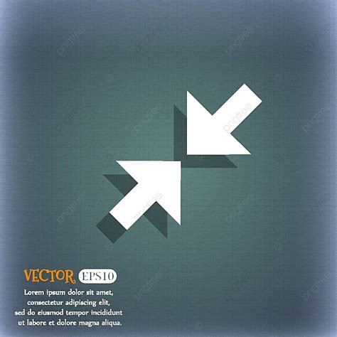 vector exit full screen icon on abstract background vector simple art