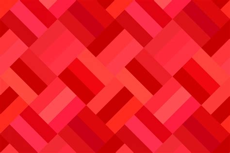 Red Seamless Geometrical Pattern Graphic By Davidzydd Creative Fabrica