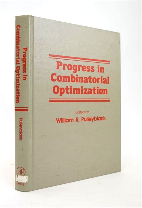 Stella And Roses Books Progress In Combinatorial Optimization Written