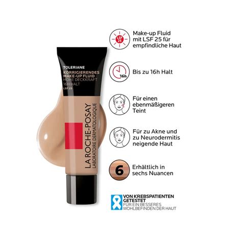 La Roche Posay Toleriane Make Up Fluid Nr 13 30 Ml Online Kaufen