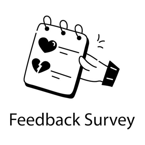 Premium Vector Ready To Use Linear Icon Of Feedback Survey