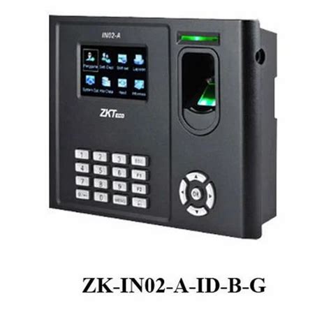 Zkteco In02 Fingerprint Biometric Attendance System For Office At Rs 9800 In New Delhi