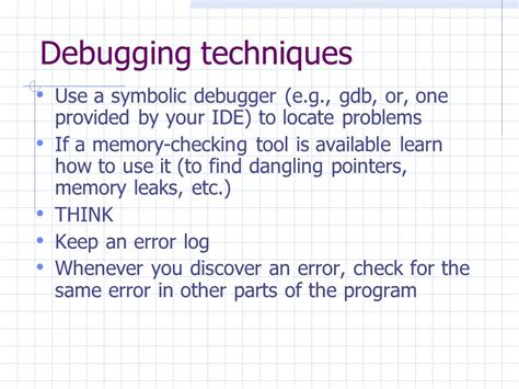 testing and debugging programming tools and environments ppt download