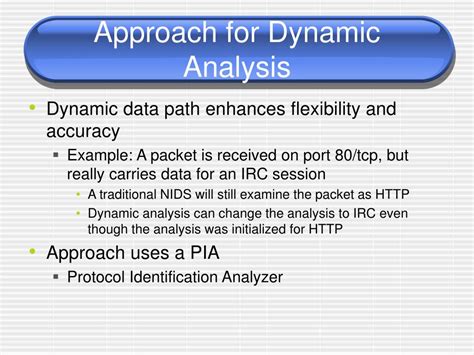 ppt dynamic application layer protocol analysis powerpoint