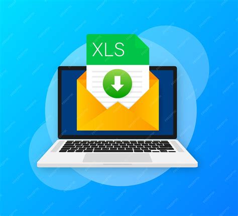 Premium Vector Xls File Icon Spreadsheet Document Type Modern Flat Design Graphic