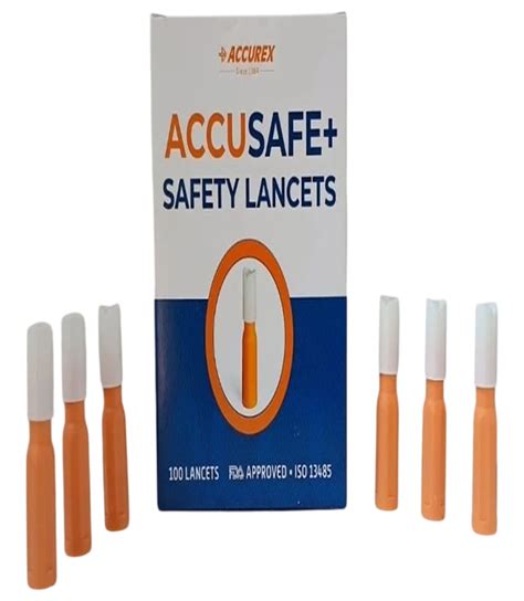 Accu Safe Touch Safety Lancet For Clinical At ₹ 350 Box In Pune Id 2855602251888